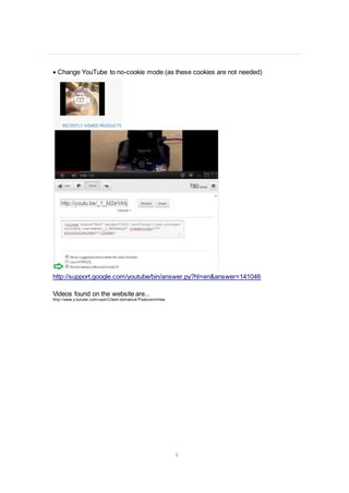 Example cookie compliance audit | DOCX