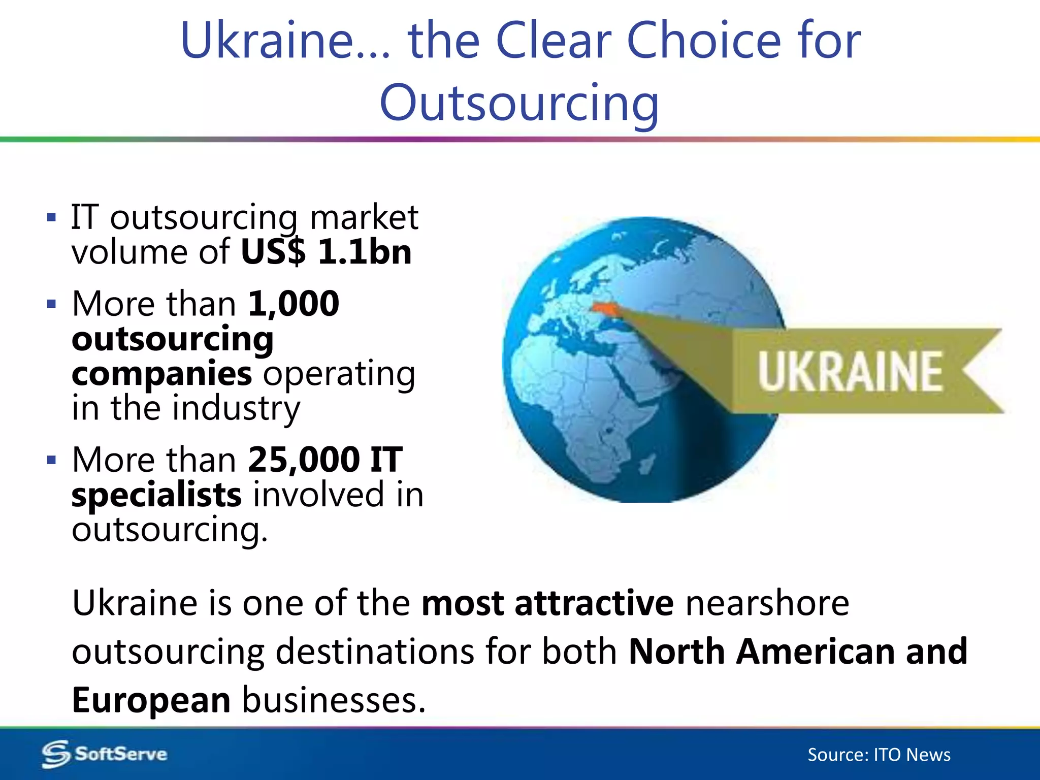 Information Technology & Outsourcing. Migration to Central & Eastern