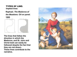 The Madonna Of The Meadows Implied Shape