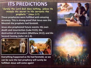 01 uniqueness of the bible | PPTX