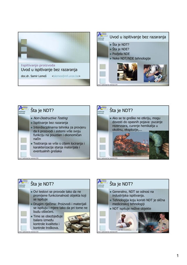 01 uvod u ndt | PDF