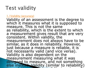 01 validity and its type | PPTX