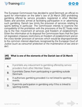 Verbal Reasoning Sample Tests EU EPSO Volume 01 | PDF