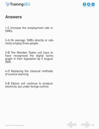 Verbal Reasoning Sample Tests EU EPSO Volume 01 | PDF