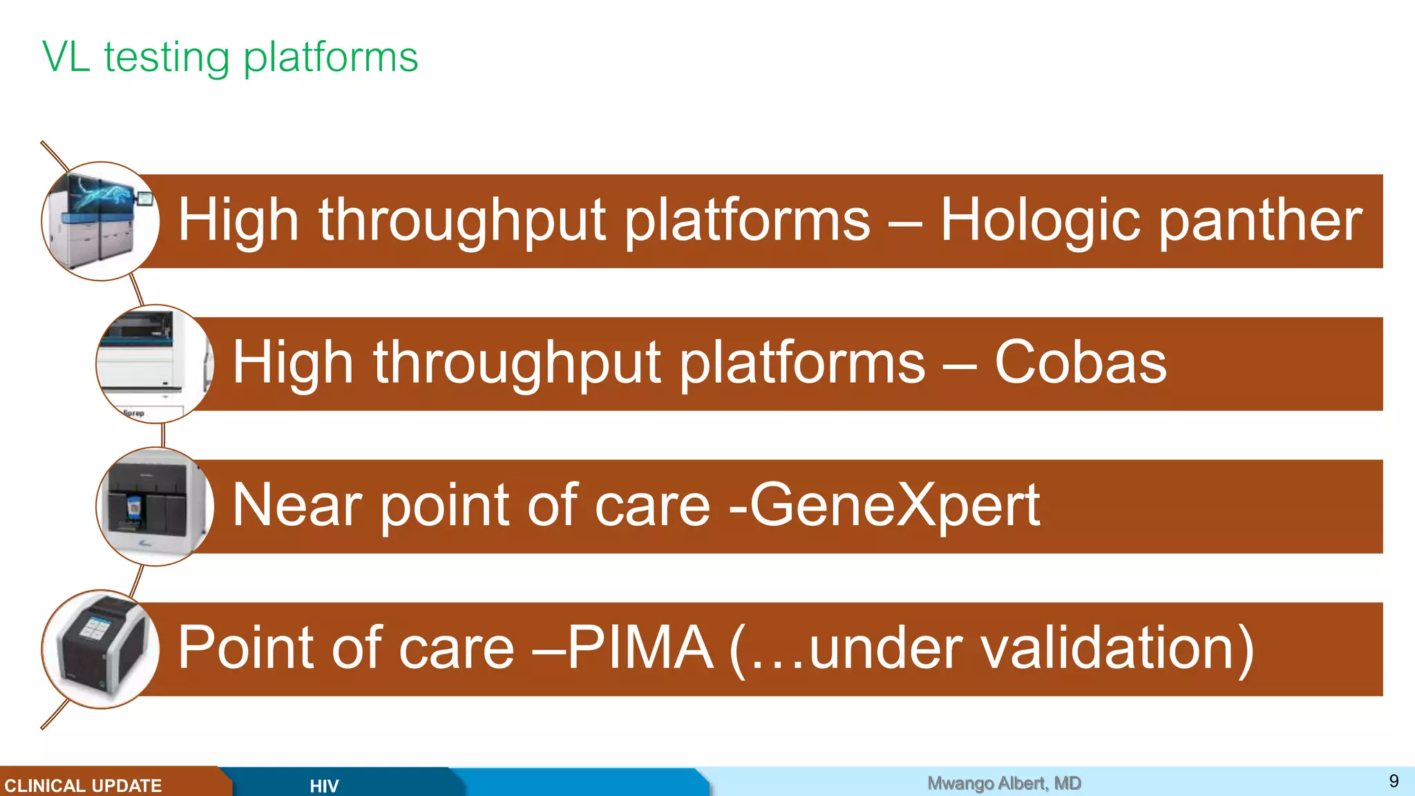 01 viral load testing in zambia | PPTX | Infectious Diseases | Diseases ...