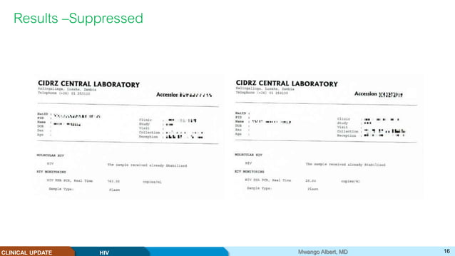 01 viral load testing in zambia | PPTX | Infectious Diseases | Diseases ...