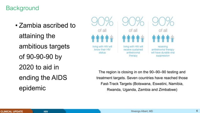01 viral load testing in zambia | PPTX | Infectious Diseases | Diseases ...