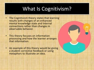 Blog Activity #1: Research Learning Theories | PPTX