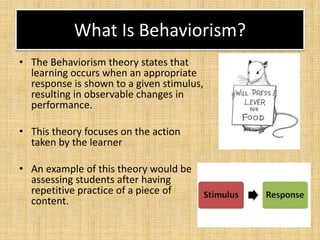 Blog Activity #1: Research Learning Theories | PPT