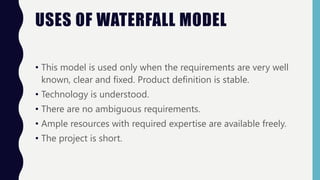 Waterfall Model for Software Development.pptx