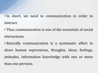 what is communication? | PPT