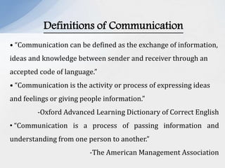 what is communication? | PPT