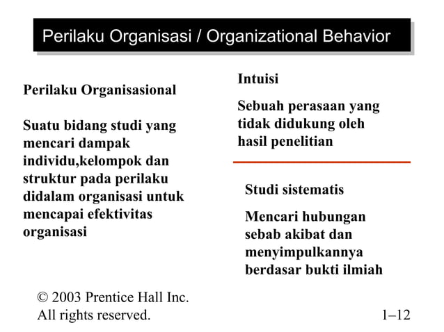What Is Organizational Behaviour | PPT