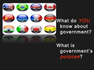 01 Why do We Need Government | PPT