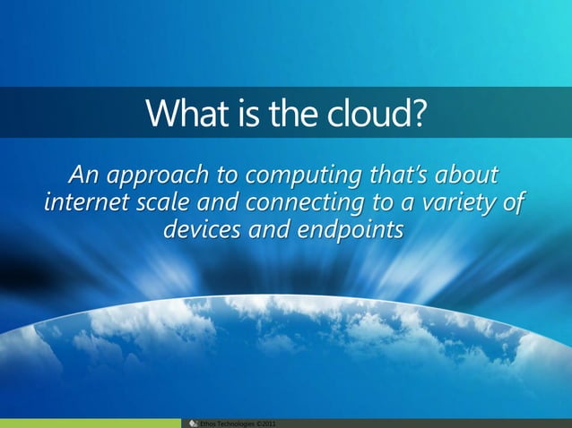 01 windows azure platform overview | PPT