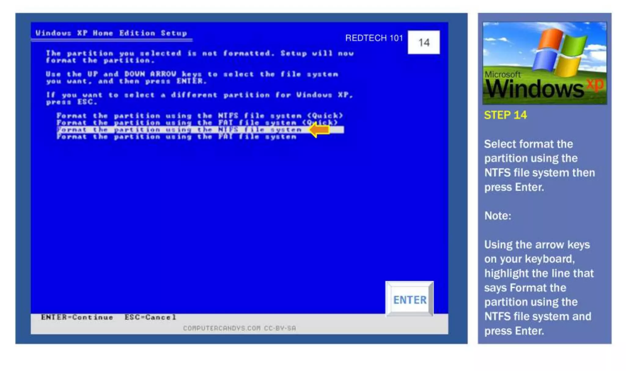 Clean Installation of Windows XP - How to Reformat Computer Windows XP ...