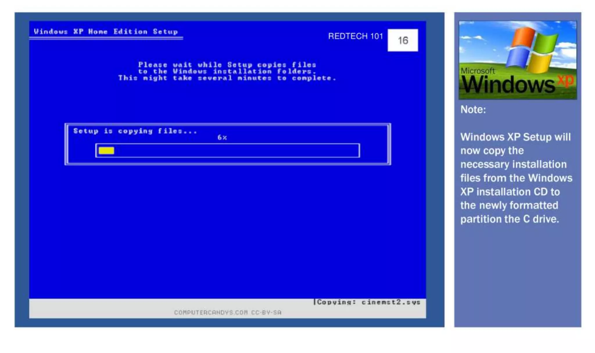Clean Installation of Windows XP - How to Reformat Computer Windows XP ...