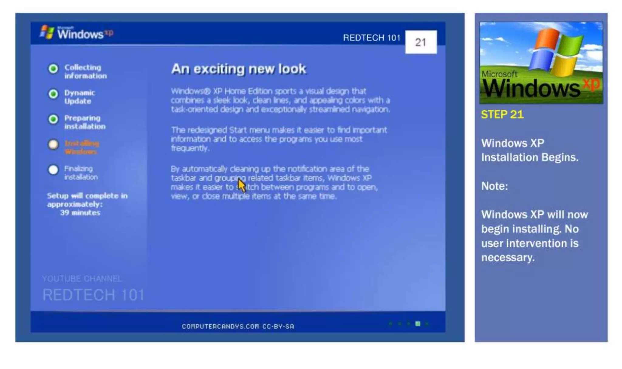 Clean Installation of Windows XP - How to Reformat Computer Windows XP ...