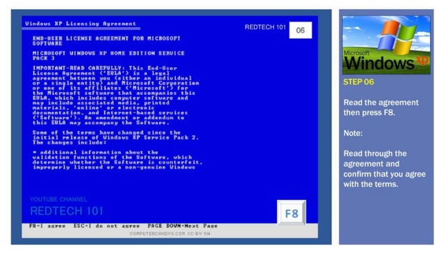Clean Installation of Windows XP - How to Reformat Computer Windows XP ...