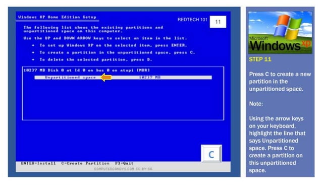 Clean Installation of Windows XP - How to Reformat Computer Windows XP ...