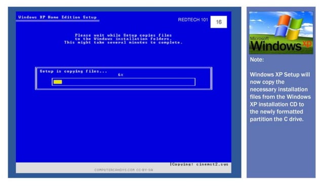Clean Installation of Windows XP - How to Reformat Computer Windows XP ...