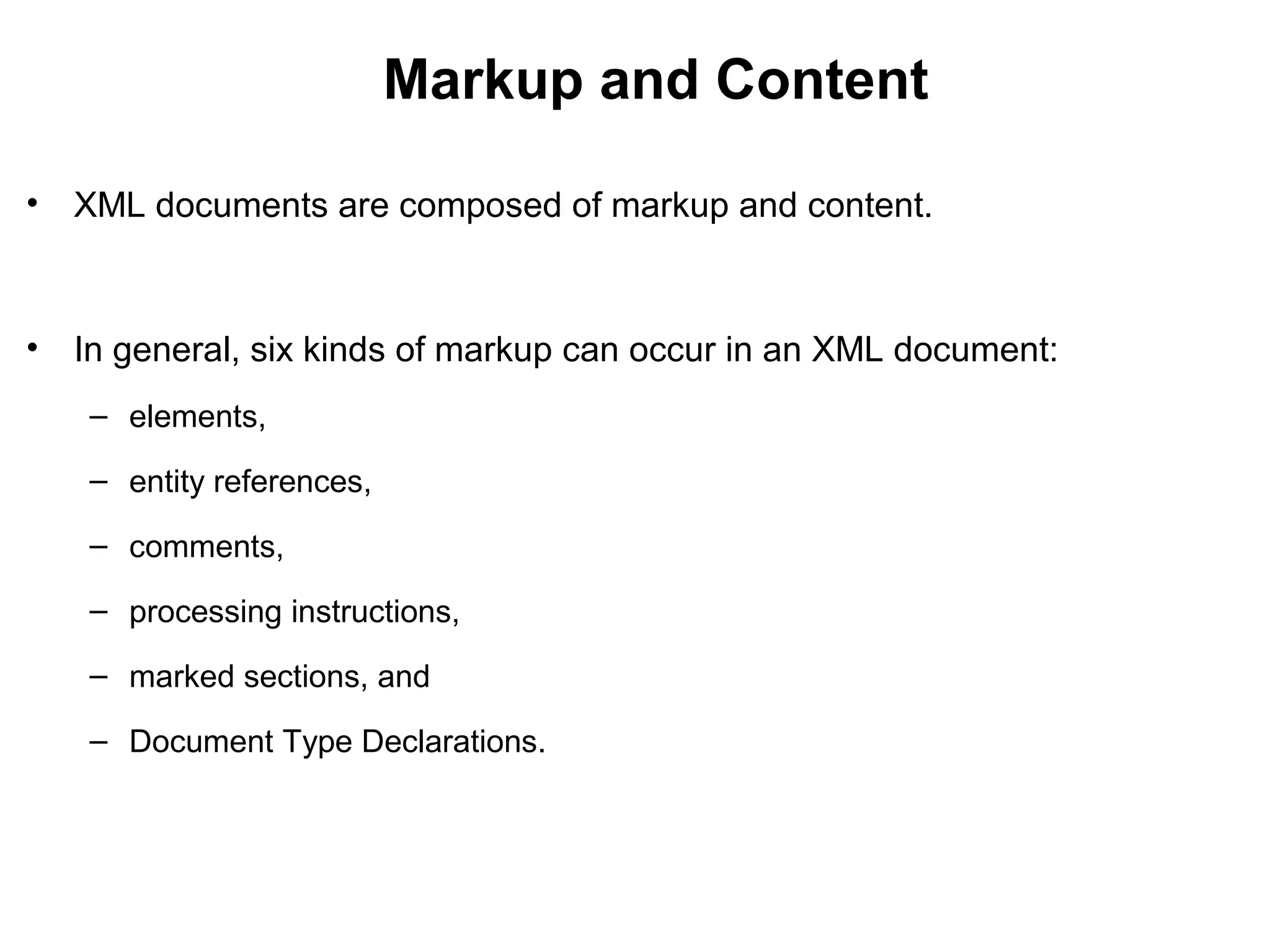 01 xml document structure | PPT