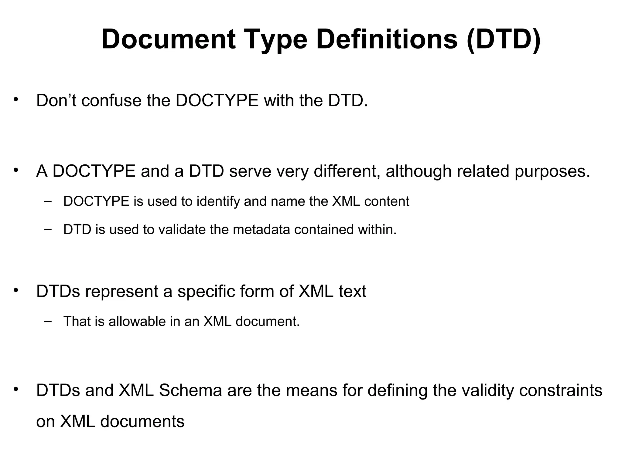 01 Xml Document Structure Ppt