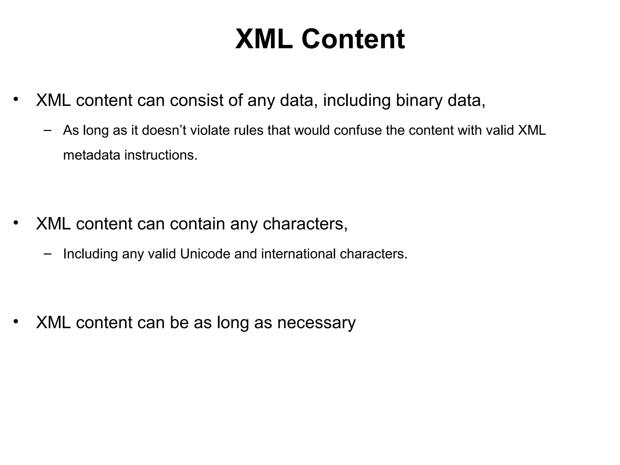 01 Xml Document Structure Ppt