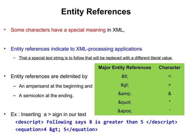 01 Xml Document Structure Ppt 