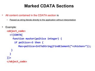 01 xml document structure | PPT