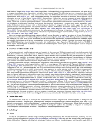 young children’s computer skills development from kindergarten to third ...