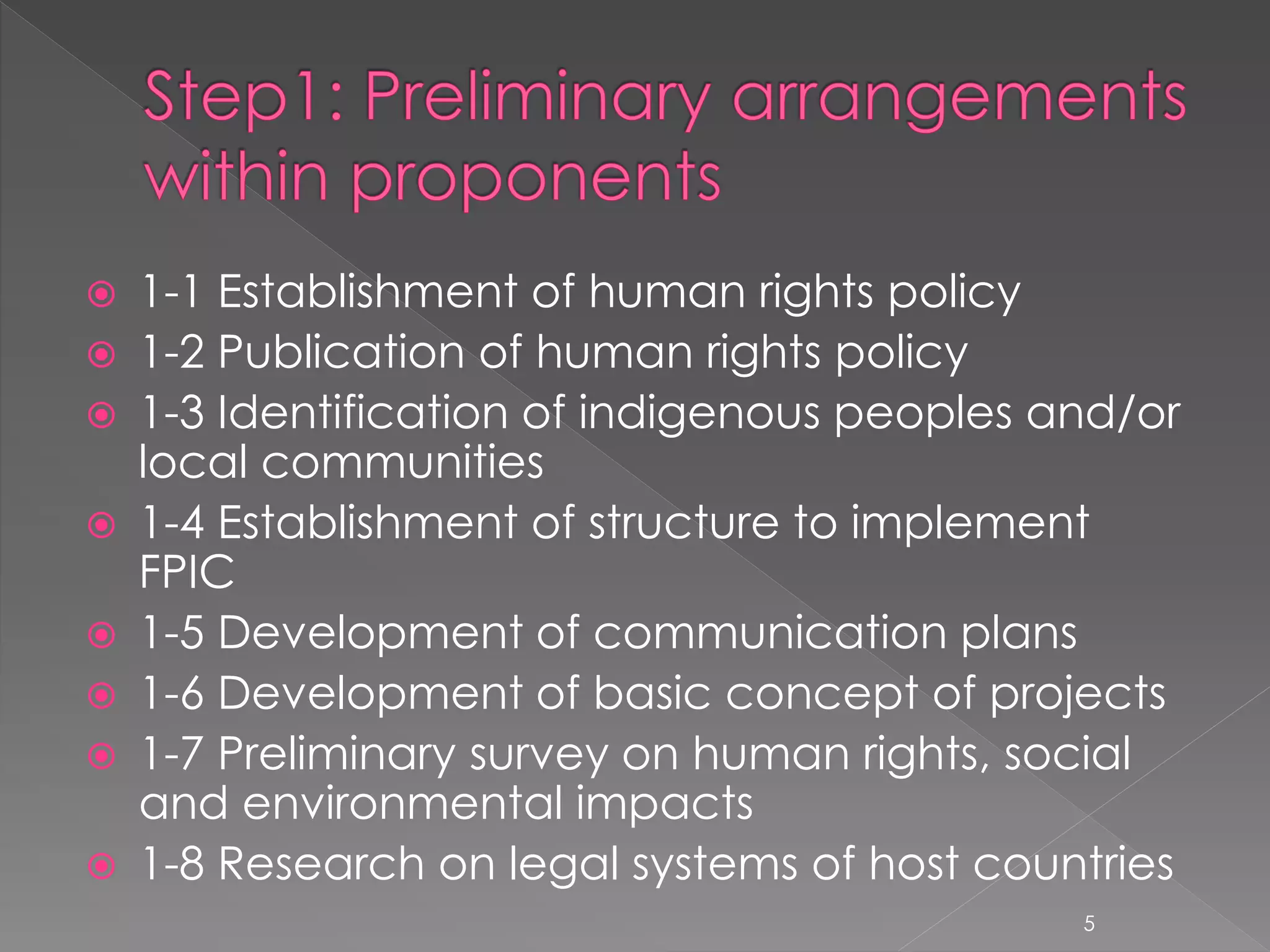 FPIC guideline for REDD+ | PPTX
