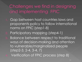 FPIC guideline for REDD+ | PPTX