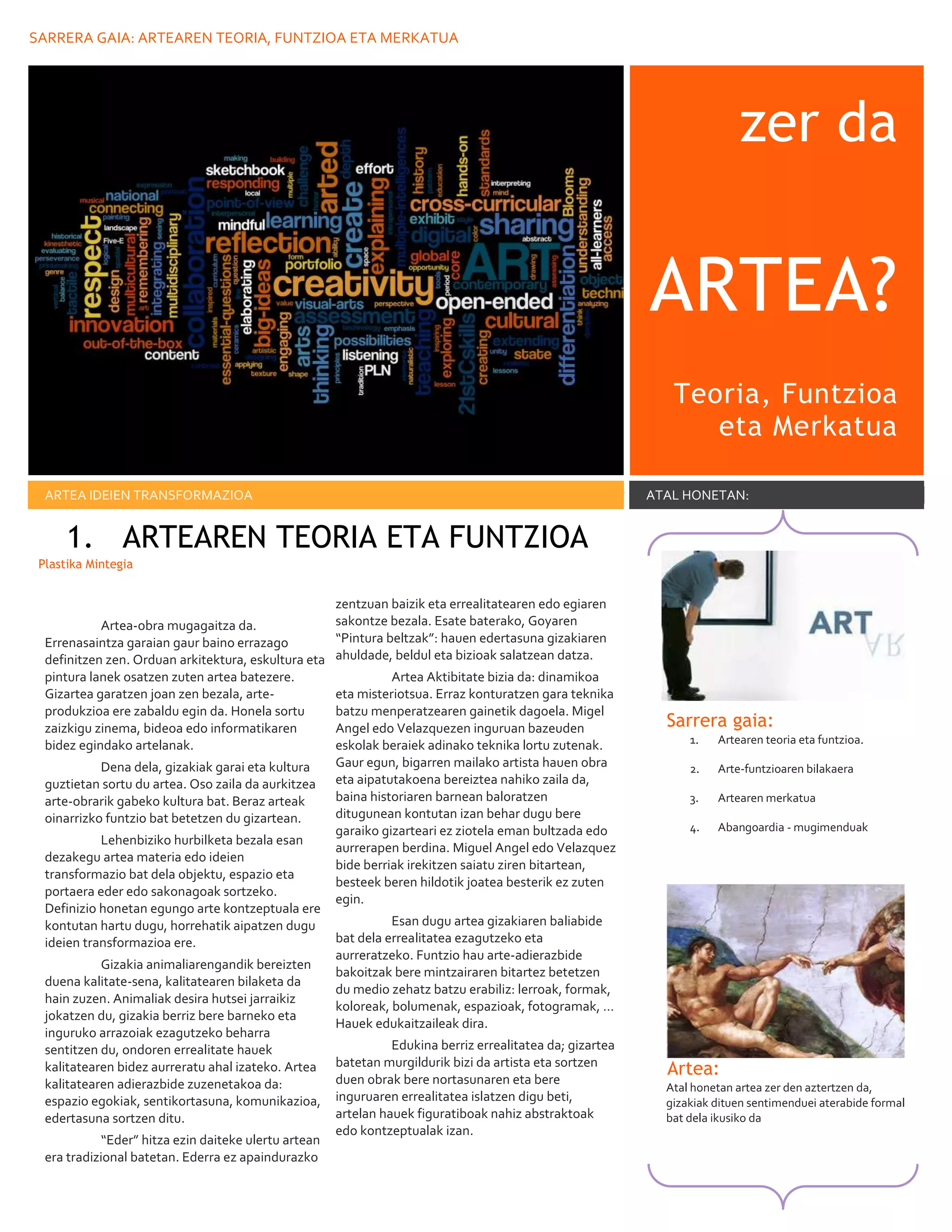 01 zer da artea teoria, funtzioa eta merkatua_sarrera gaia_LAURO ...
