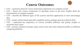 01 zero lecture lovely professional university CSE111.pptx | Free Download