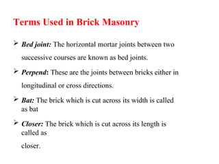 Civil Engineering Brick & Stone masonry.pptx | Geology | Science