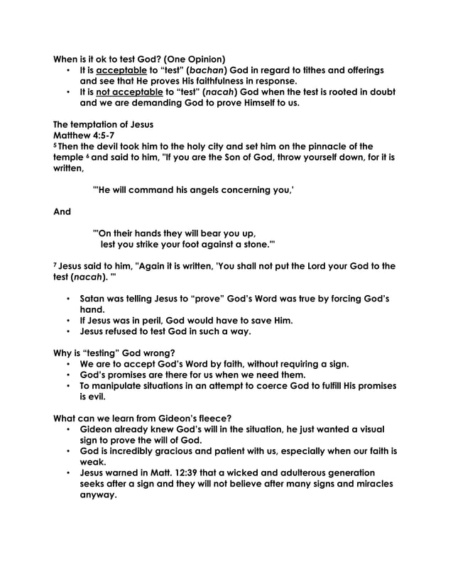 02-05-17, Judges 6, Gideon; The Timid Warrior | PDF