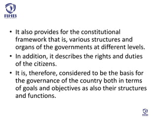02 08-2018 unit-2 BBAThe constitution of india preamble | PPTX