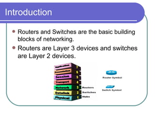 Security Enhancements using Routers and Switches | PPT