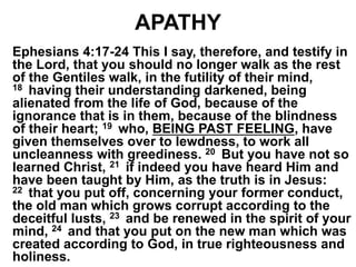 sins that cripple the church | PPT