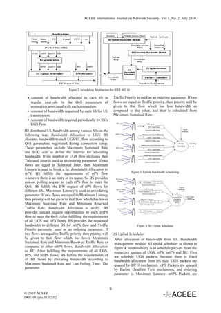 A Novel Parameterized QoS based Uplink and Downlink Scheduler for Bandwidth/Data Management over ...