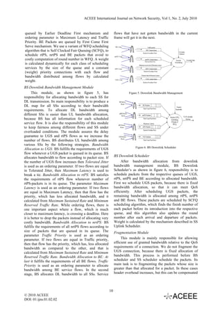 A Novel Parameterized QoS based Uplink and Downlink Scheduler for Bandwidth/Data Management over ...