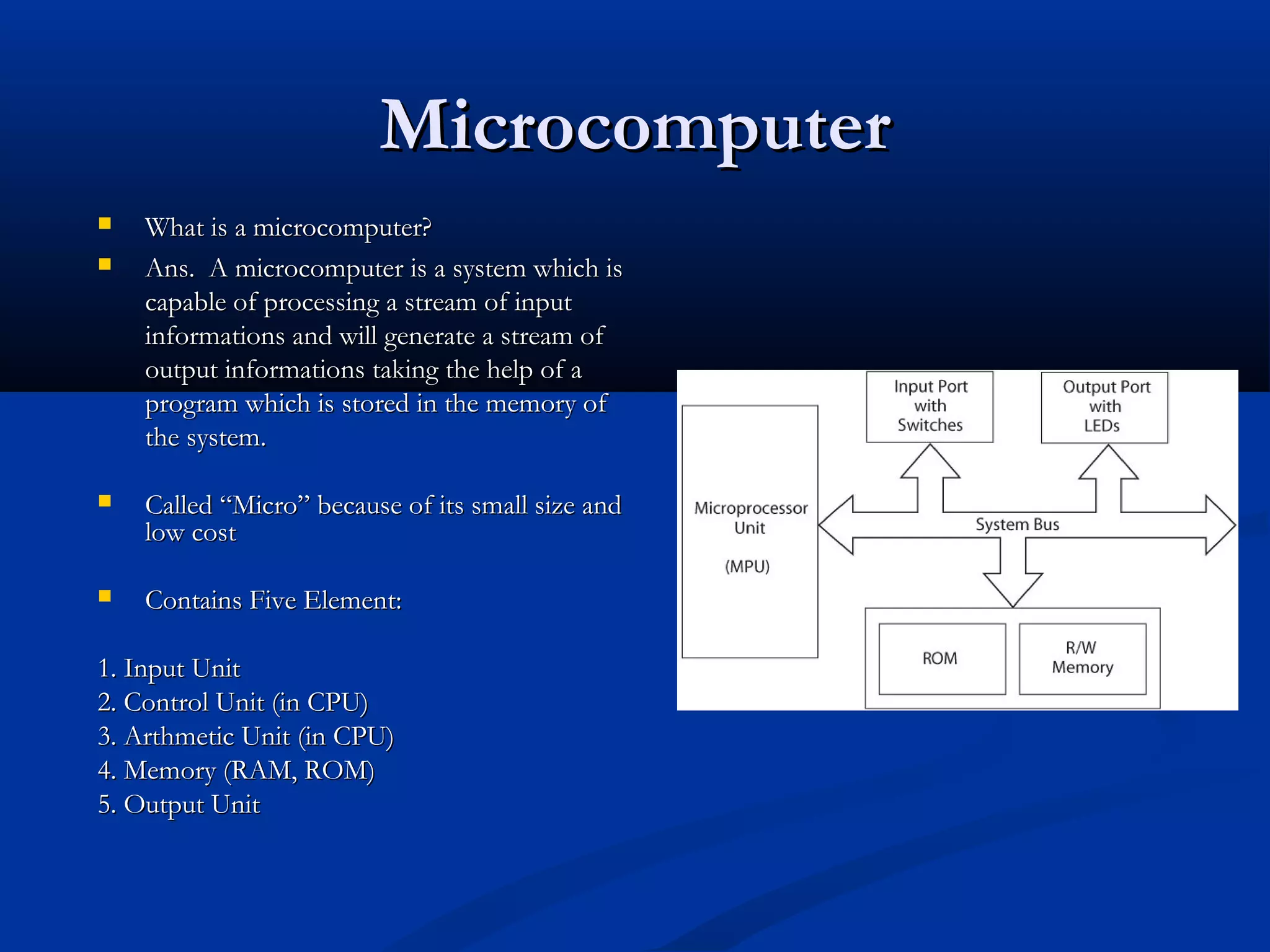 Microprocessor systems (4) | PPT