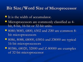 Microprocessor systems (4) | PPT