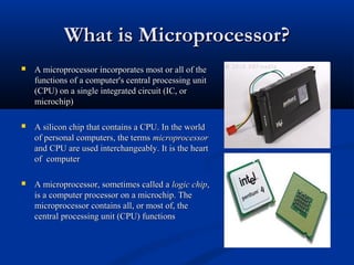 Microprocessor systems (4) | PPT