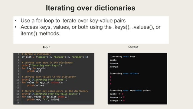 examples of iterators in python for university level | PPT