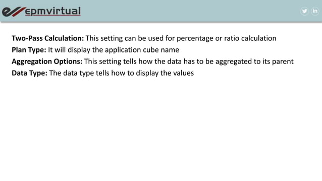 Dimensionality & Dimensions of Hyperion Planning | PPTX