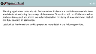 Dimensionality & Dimensions of Hyperion Planning | PPTX