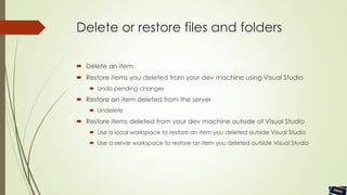 TFS Source Control Management | PPT