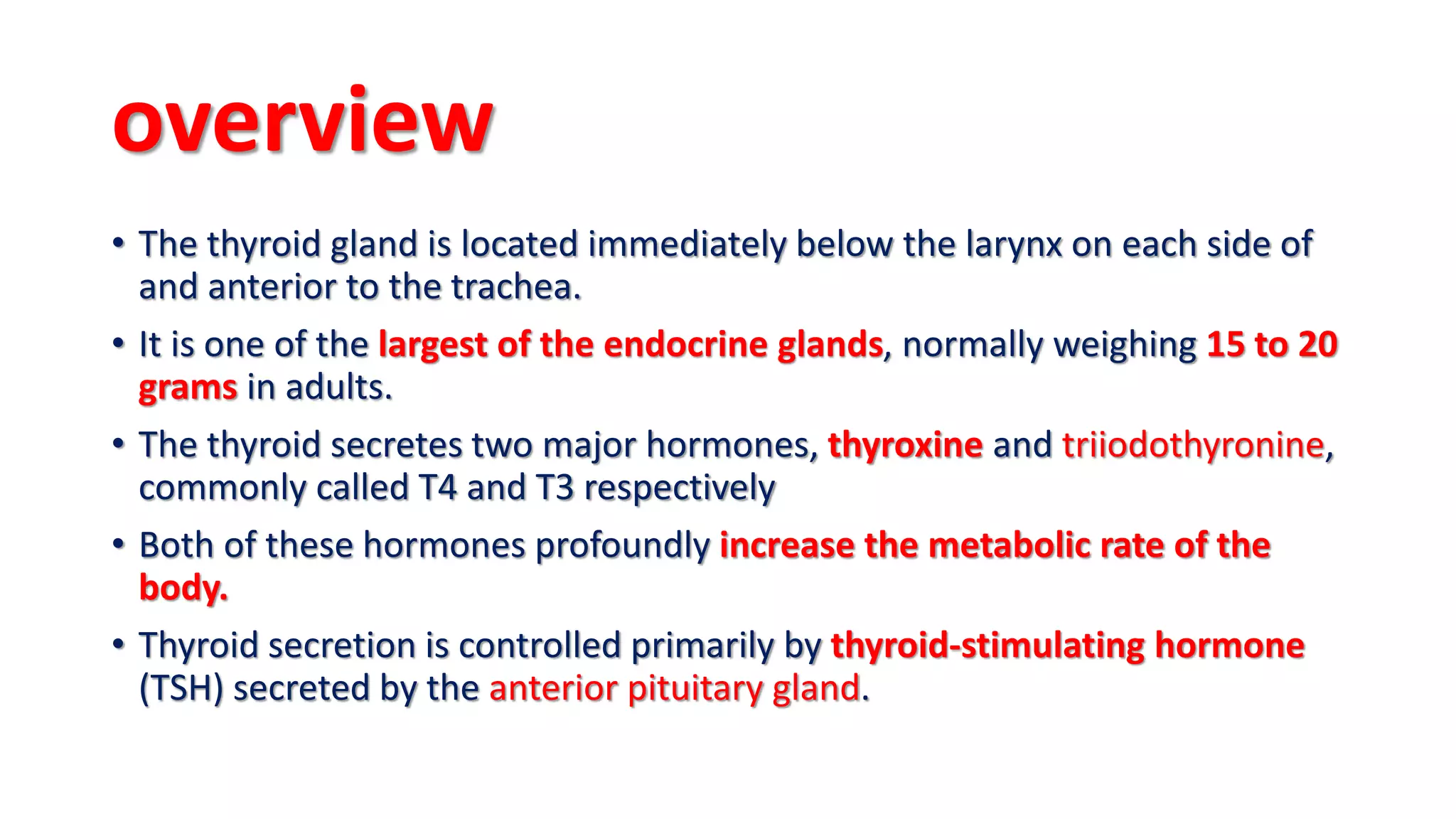 02. thyroid physiology | PPTX